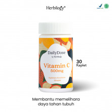 Herbilogy DailyDose Vitamin C 500mg - 30 Tablets | Herbilogy